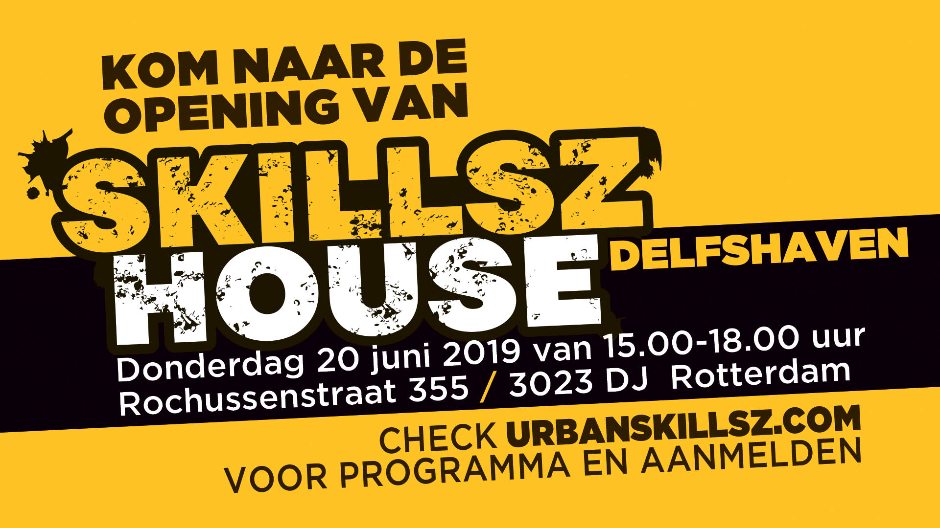 Officiële opening Skillszhouse Delfshaven | Stichting Urban Skillsz