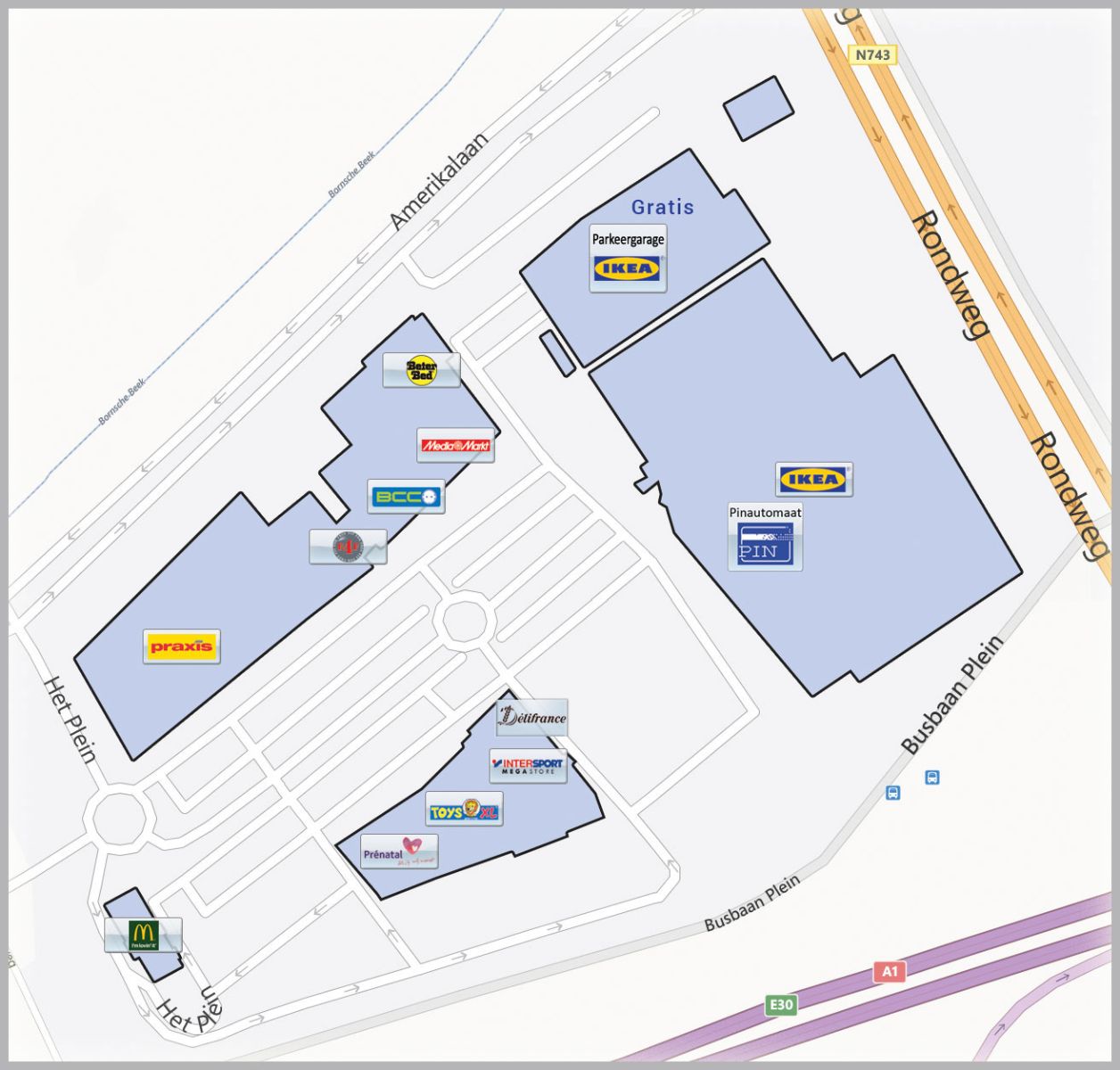 Plattegrond | Plein Westermaat