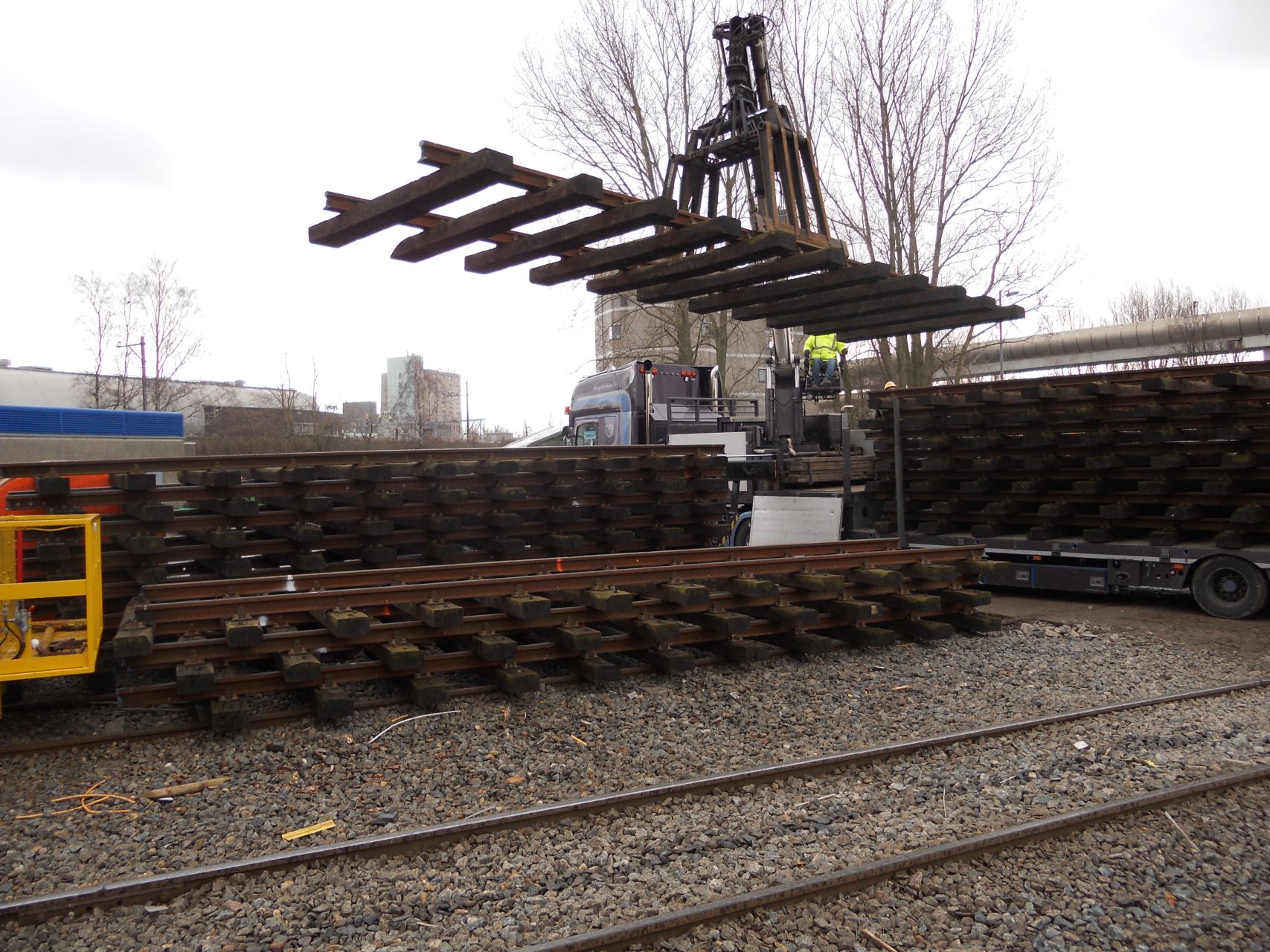 Vervoer spoorwegmaterialen | Edwin Salari Transport BV